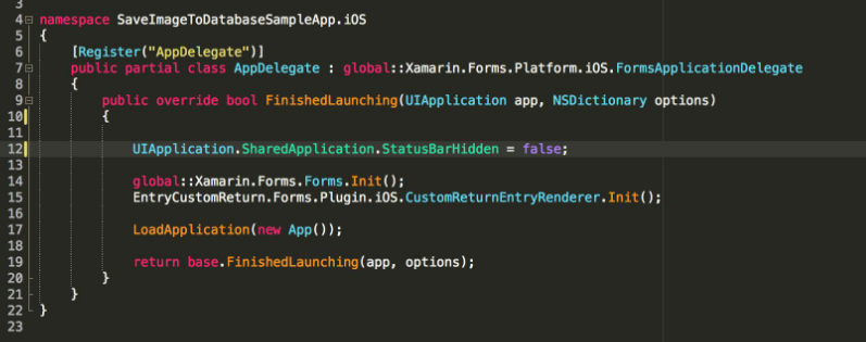 Disappearing Wi-fi bar in Xamarin iOS app - Microsoft Q&A