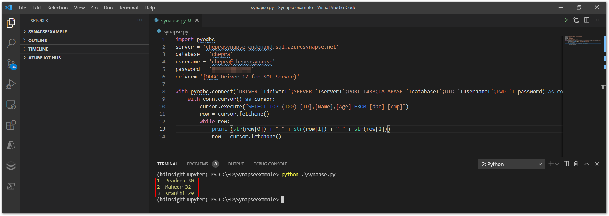 Does Azure Synapse Analytics Have Support For Python Microsoft Qanda
