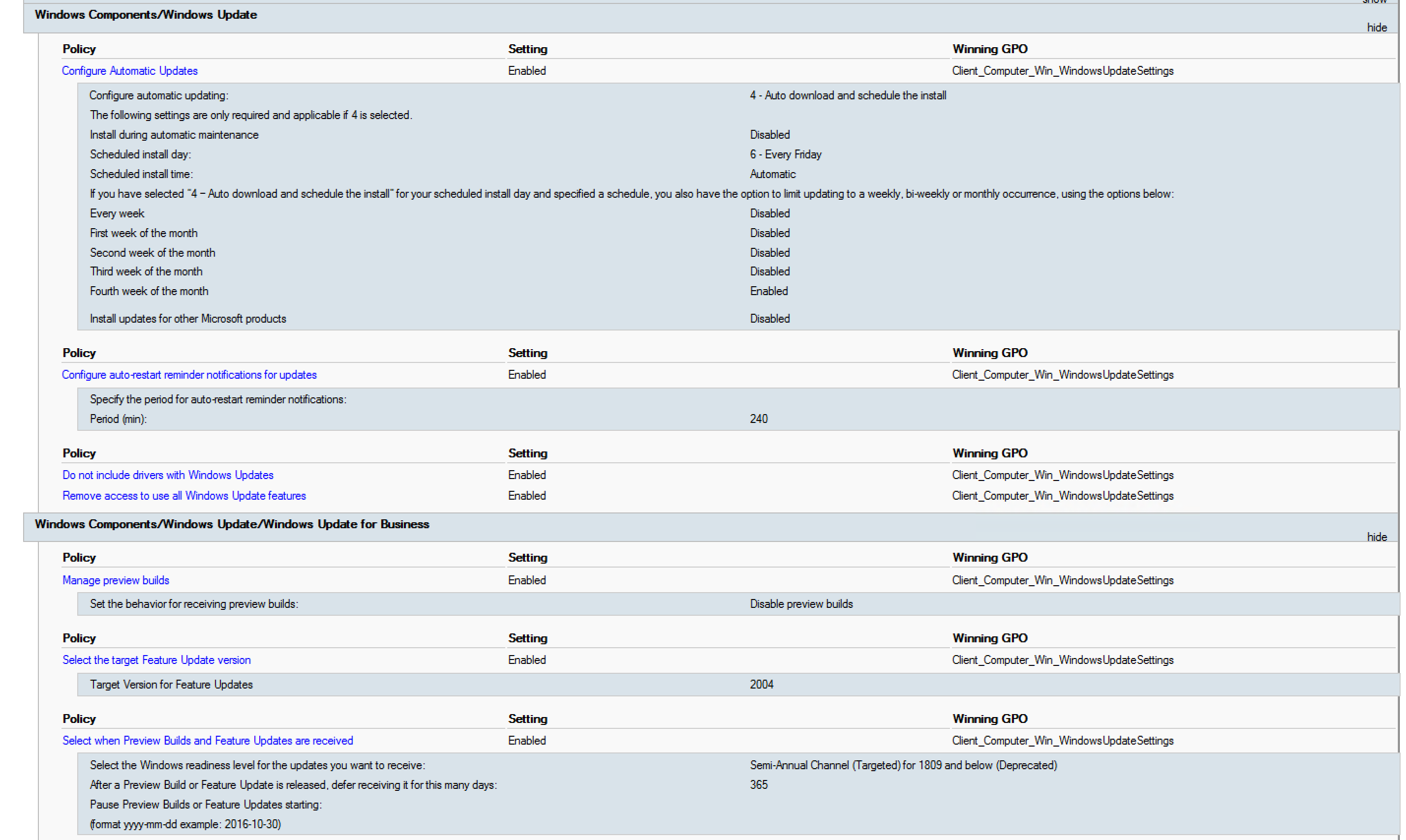 Windows Updates get installed to early - Microsoft Q&A