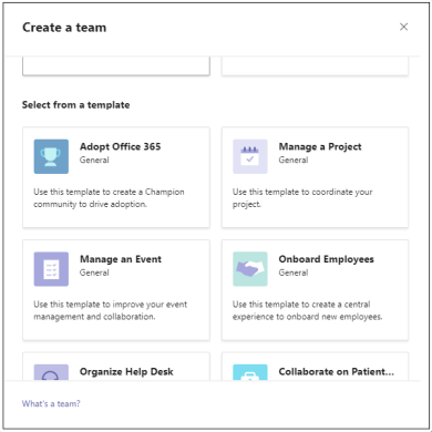 how do I assign a Team tempalte to a group? - Microsoft Q&A
