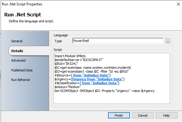 Executing An Orchestrator Runbook Via Powershell Microsoft Qanda