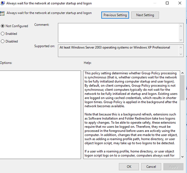windos 10 delayed login PC's waiting on other PC's - Microsoft Q&A