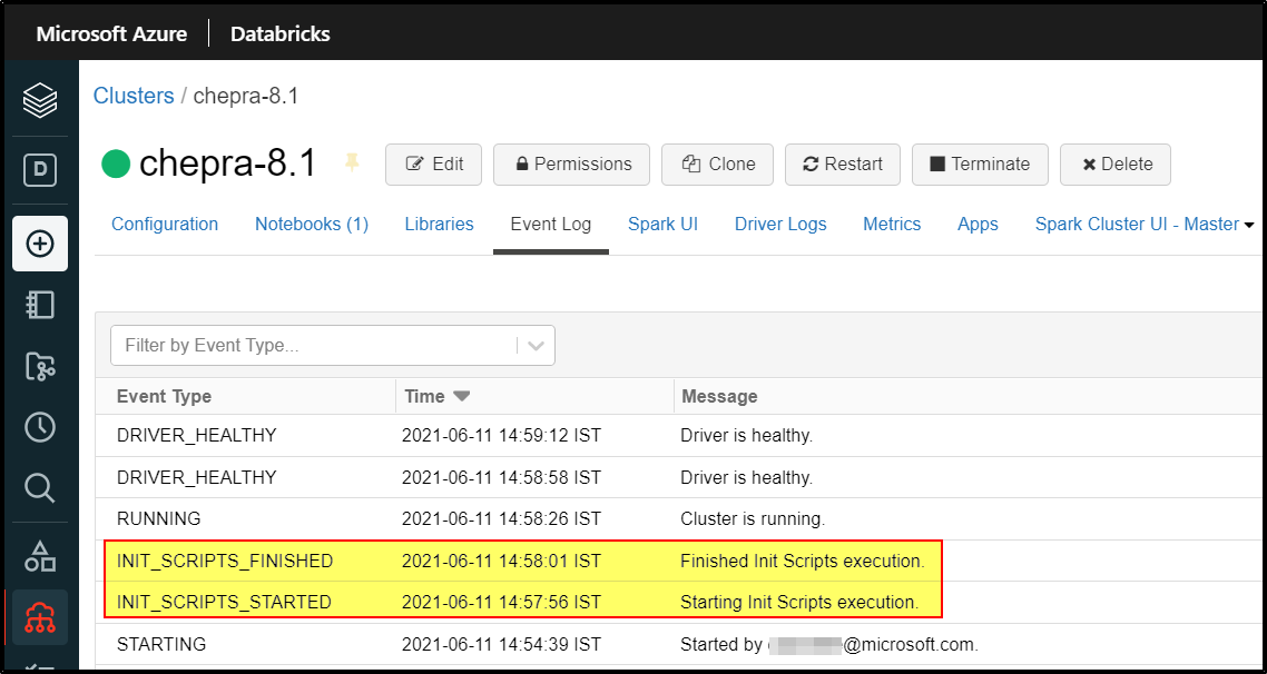 How To Create A Global Init Script To Install An Whl Library On All Clusters Microsoft Qanda