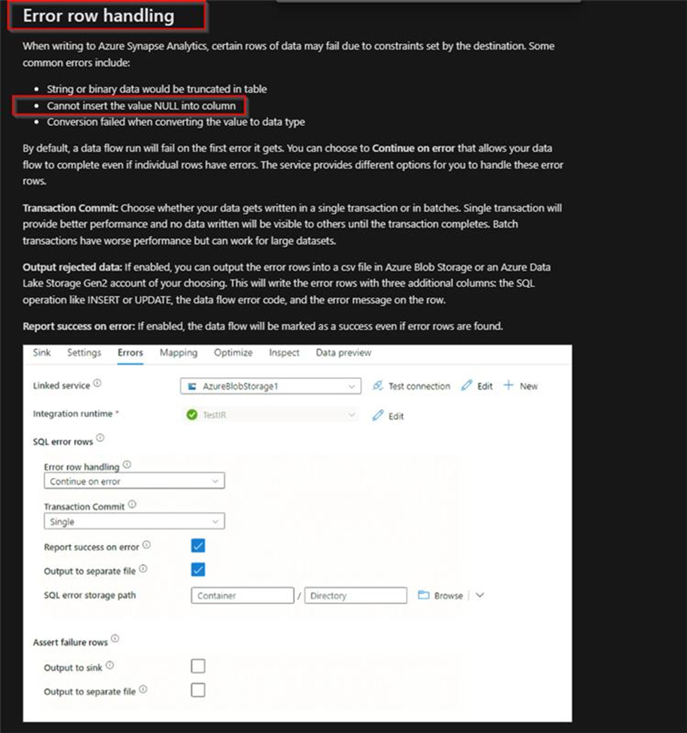 ADF Pipeline failing with Batch entry 0 INSERT INTO error - Microsoft Q&A ADF Pipeline failing with Batch entry 0 INSERT INTO error - Microsoft Q&A