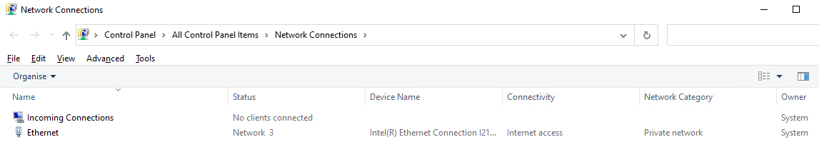 RRAS keeps stopping, I cannot create a new connection for VPN ...