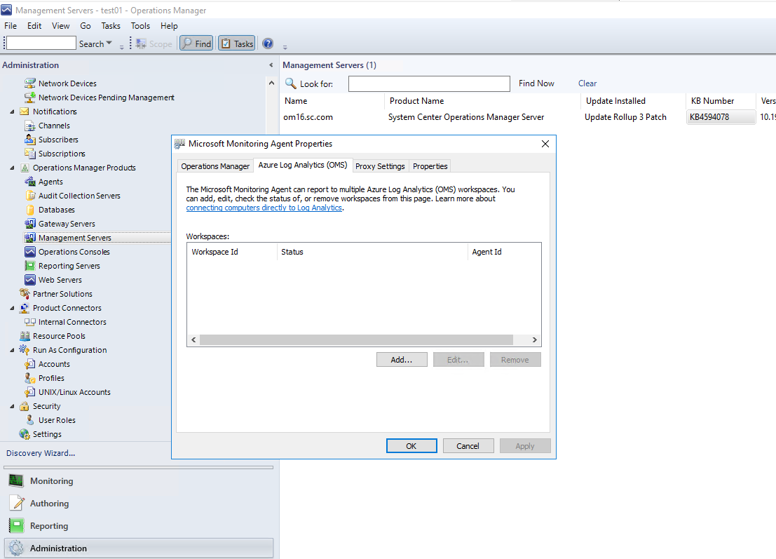 How To Connect Scomscsm 2012 R2 Management Servers To Microsoft Defender For Endpoint 1827