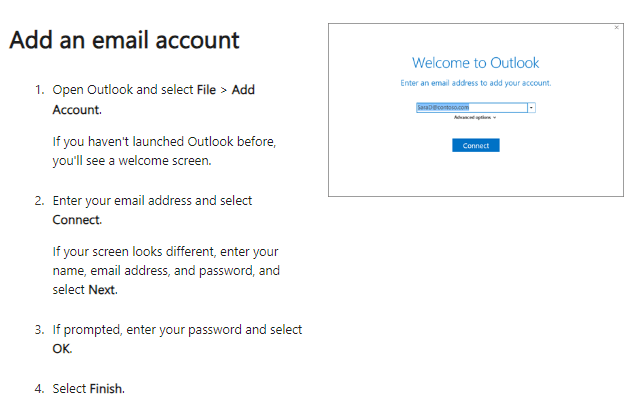 How to set up Microsoft 365 email in Outlook 2016 - Microsoft Q&A