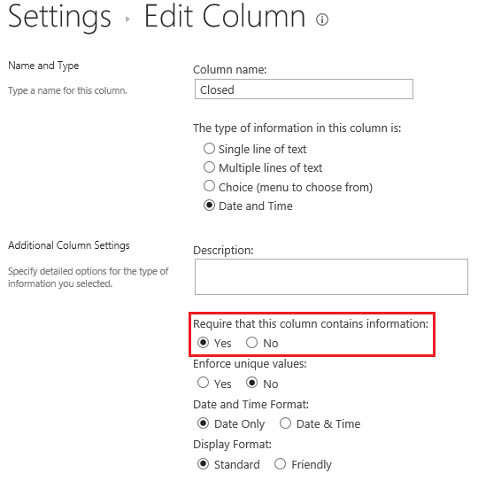 We have migrated site from 2010 to 2016, list date needed as per the ...