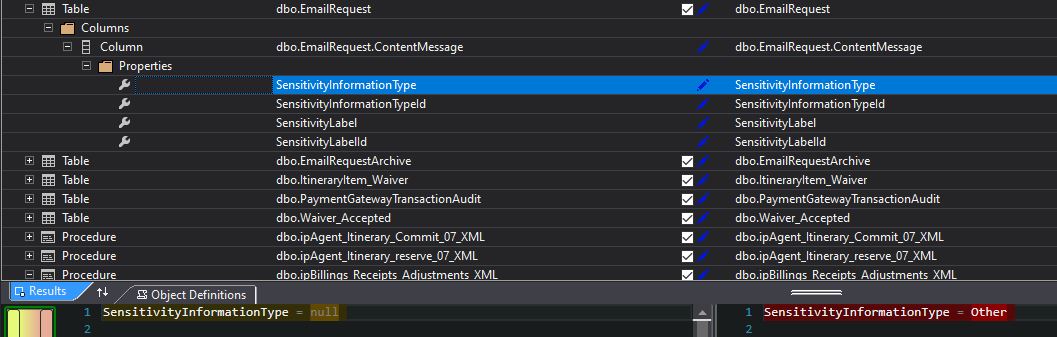 Database Projects Schema Compare Ignore Extended Properties - Microsoft Q&A Database Projects Schema Compare Ignore Extended Properties - Microsoft Q&A