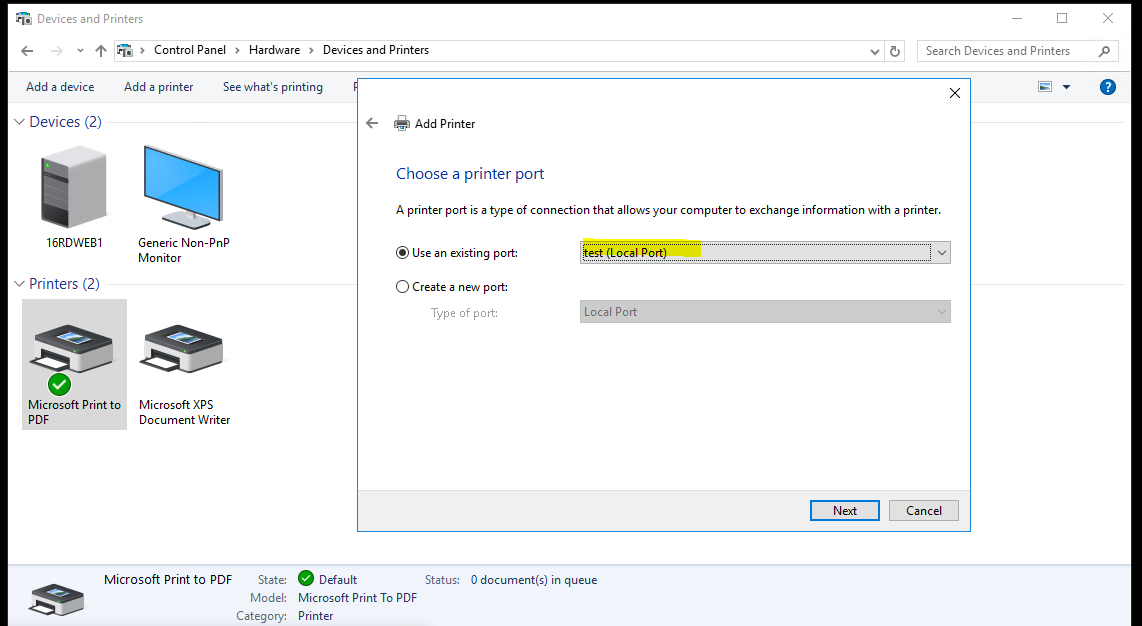 print spooler gives error but prints if restarted on Windows 2016 ...