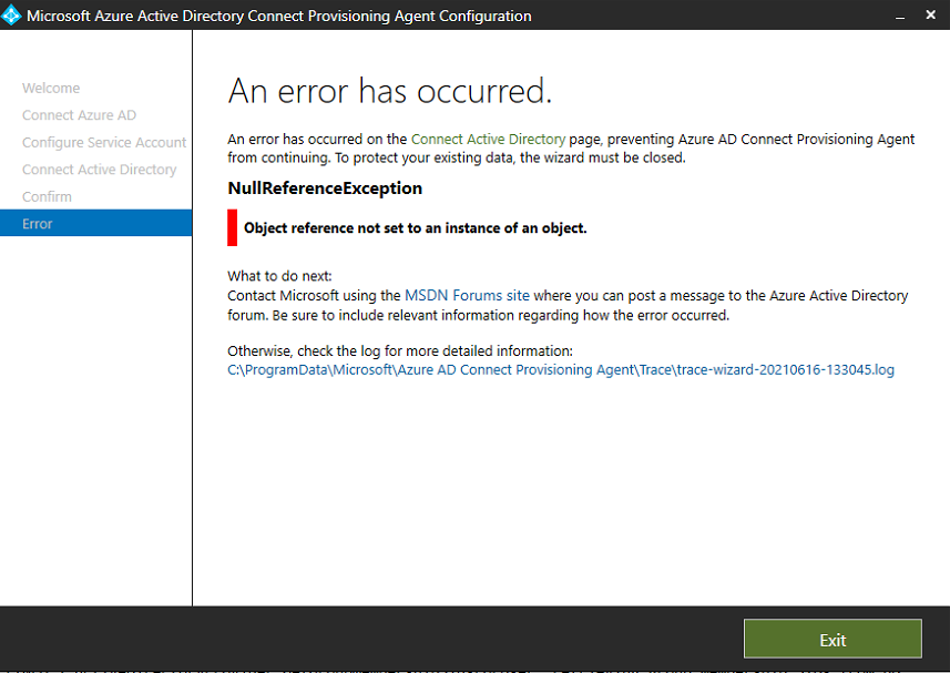 Azure Cloud Sync - Microsoft Q&A