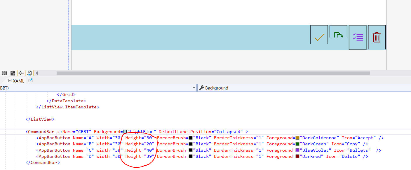 XAML AppBarButton Bottom Border disapears by changing the AppBarButton ... XAML AppBarButton Bottom Border disapears by changing the AppBarButton ...