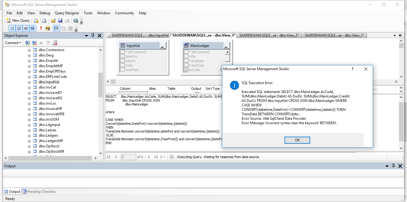 I Need Your Help To Resolve This Sql Server 2008 Query Microsoft Qanda
