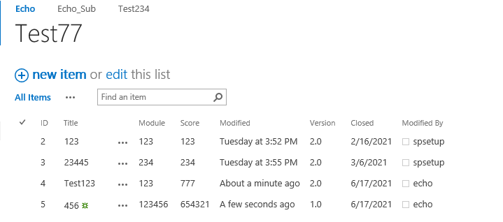 We have migrated site from 2010 to 2016, list date needed as per the ...