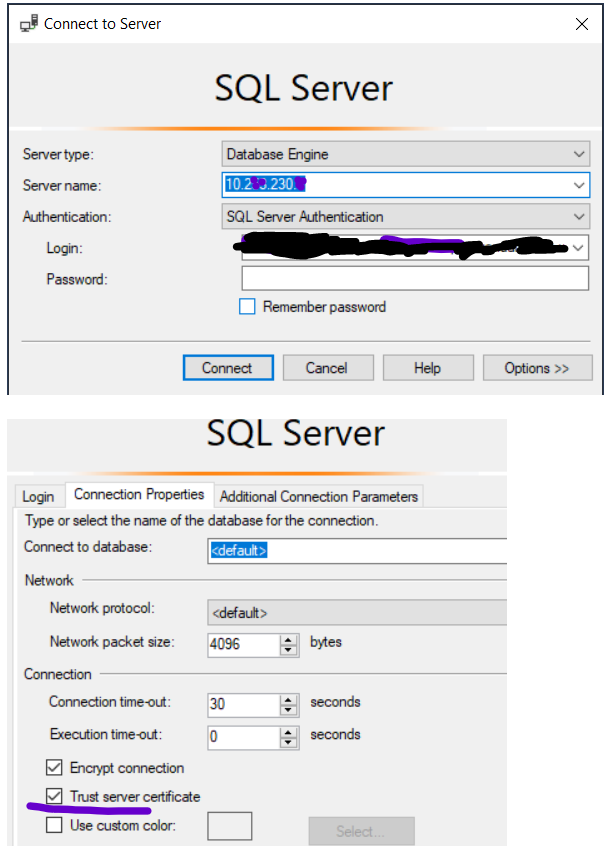 Connect to Azure SQL via IP -- private endpoint - Microsoft Q&A