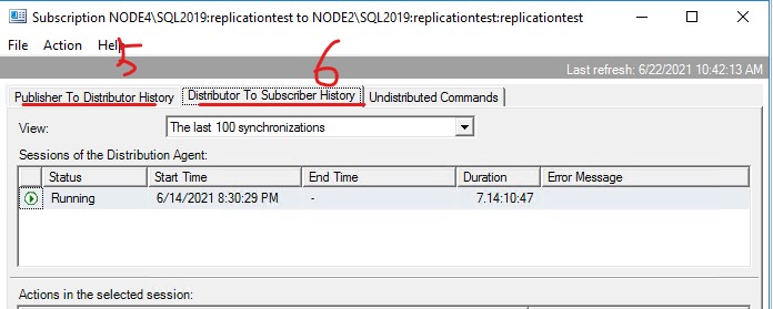 transaction replication. - Microsoft Q&A
