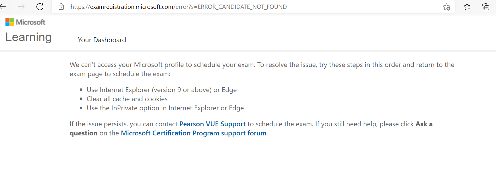 can’t access your Microsoft profile - Microsoft Q&A