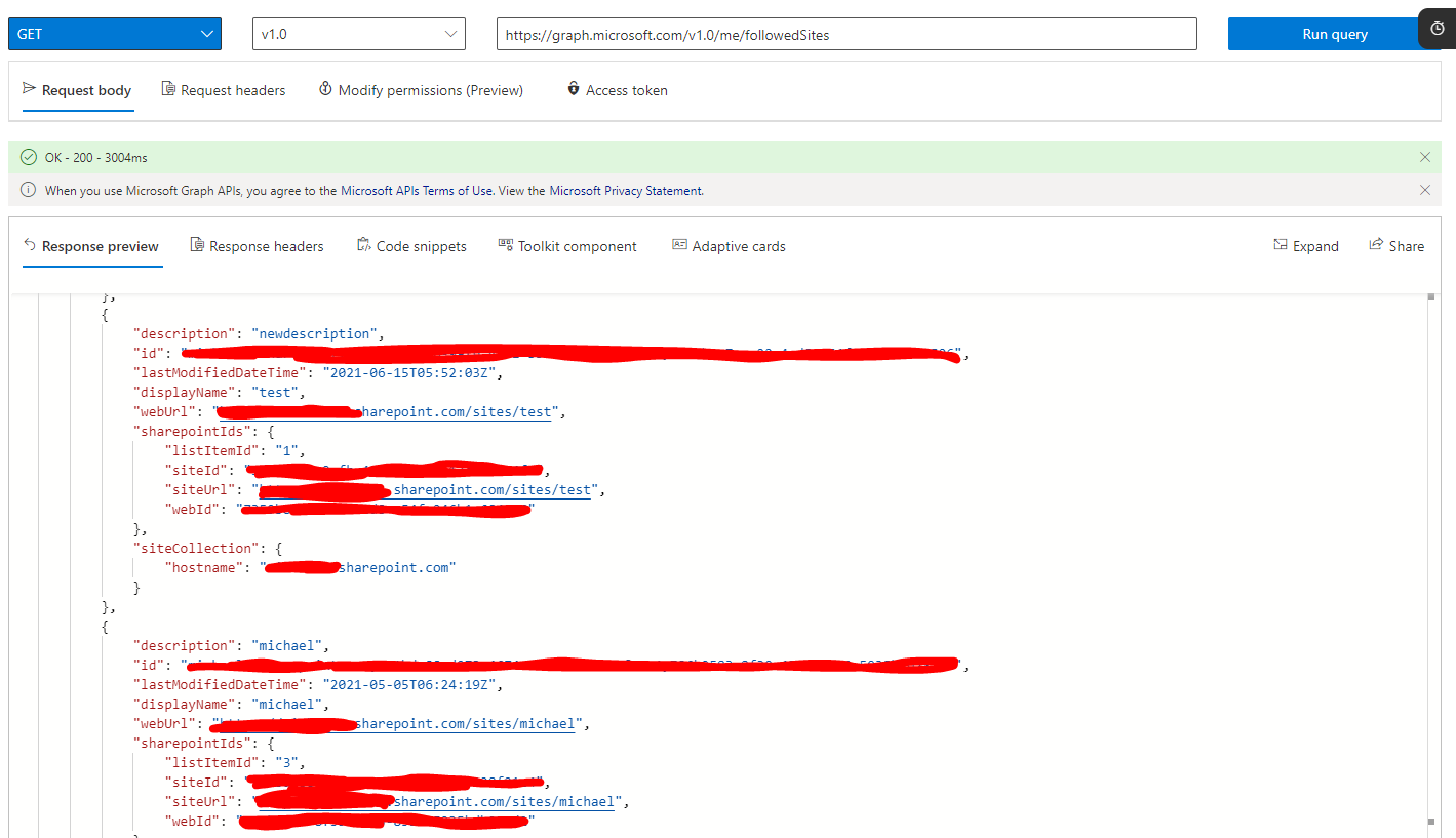 Graph Api Followed Sites Returning Error Code 500 Microsoft Qanda 9358