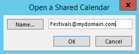 Compnay wide shared Outlook calendar - Microsoft Q&A