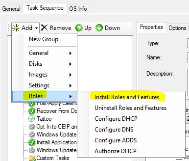 Adding Server Roles during PXE Boot Task Sequence - Microsoft Q&A