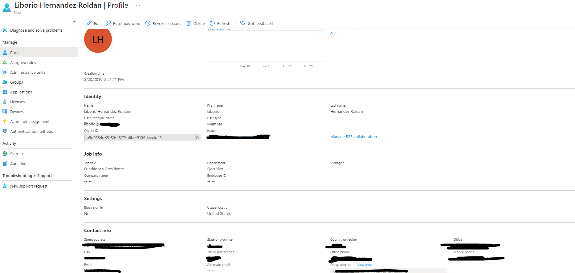I want to change the AzureAD Display Name. - Microsoft Q&A