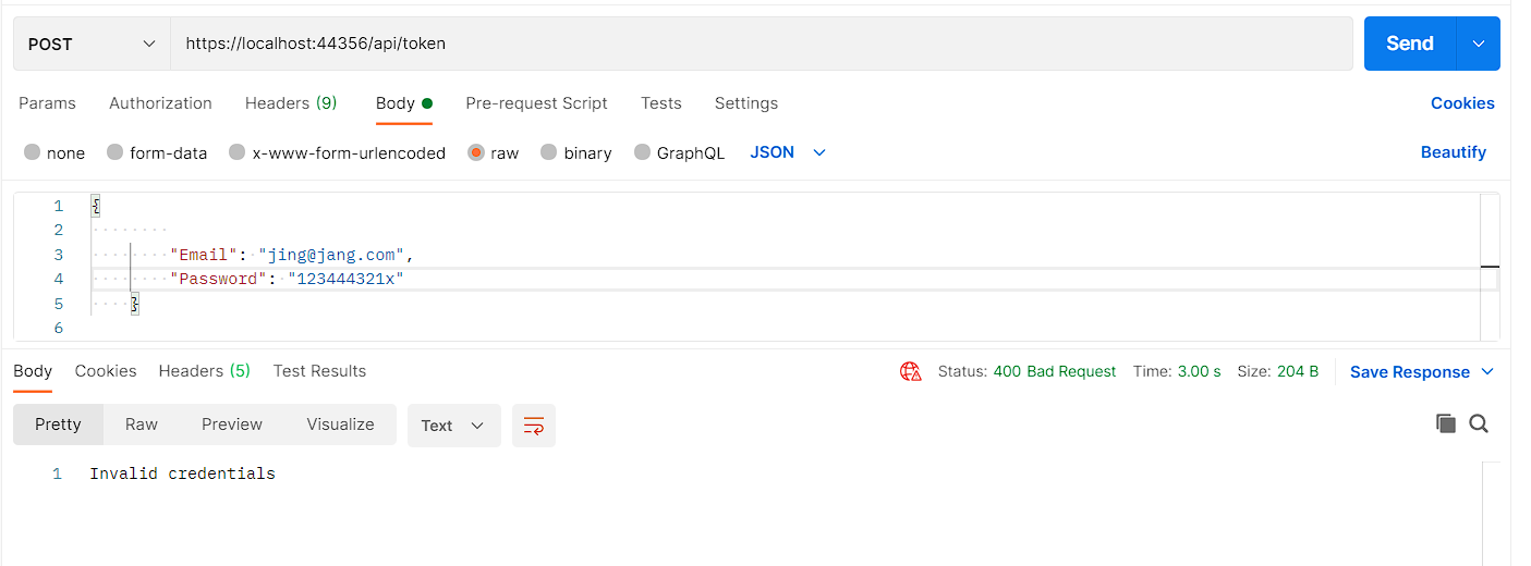 Need help in Login Page. How to handle 400 Bad Request - Microsoft Q&A