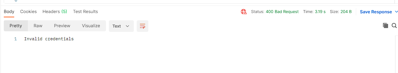 Need help in Login Page. How to handle 400 Bad Request - Microsoft Q&A
