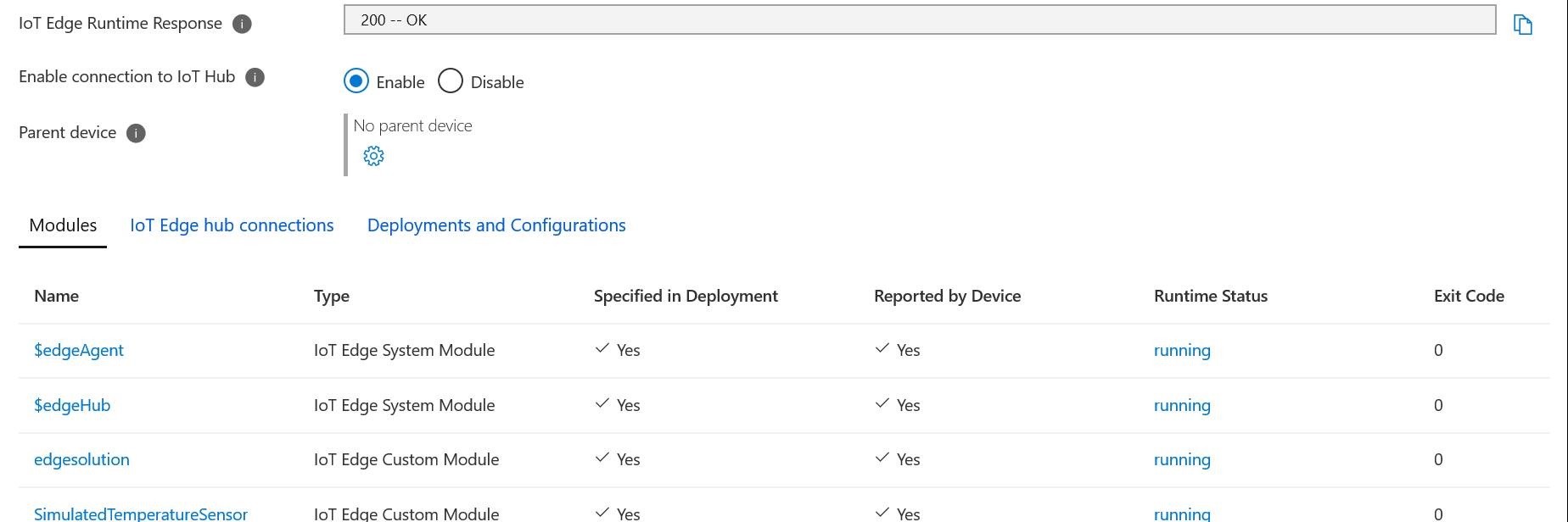 Simulated Temperature sensor -Iotedge module routing - Microsoft Q&A Simulated Temperature sensor -Iotedge module routing - Microsoft Q&A