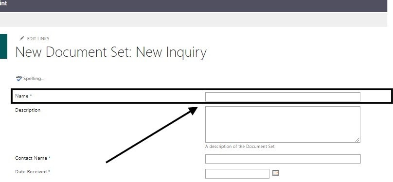 How to auto-populate the name of new document sets in sharepoint online documents library ...