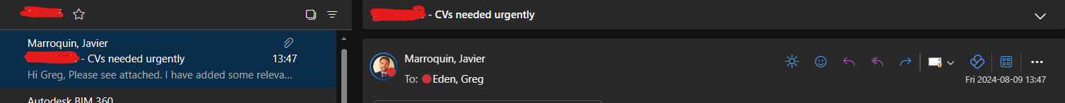 New Outlook - new messages not appearing in conversations - Microsoft Q&A