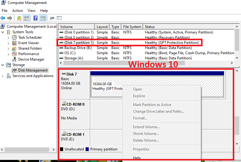 HDD not showing in external docks between Windows 10 &11 - Microsoft Q&A