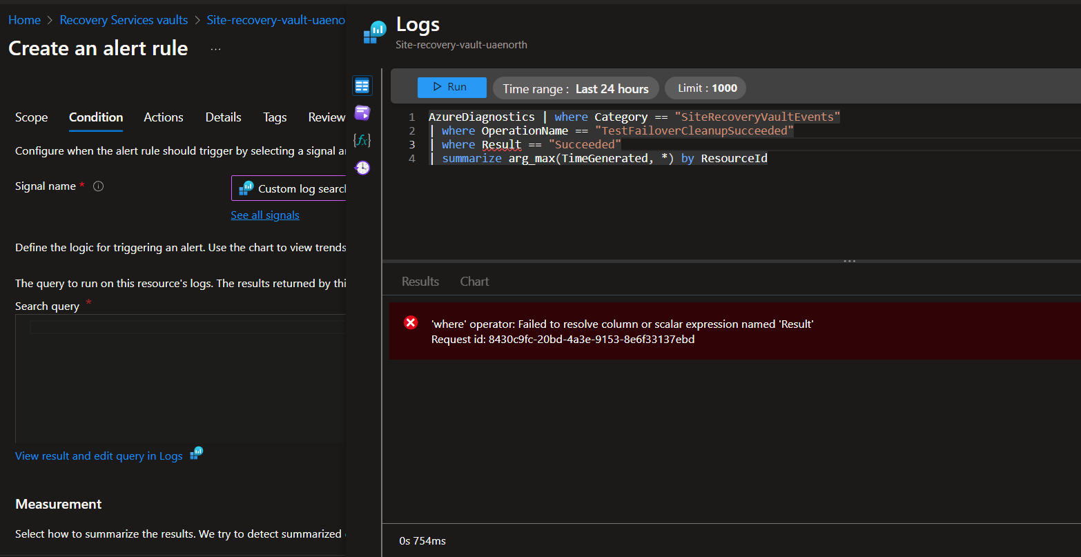 How to set up alerts for Test Failover and Agent status in Azure Site ...