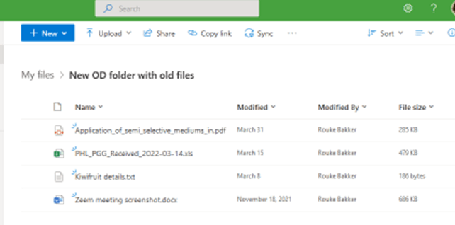 Modified column in OneDrive shows the Uploaded date rather than the ...