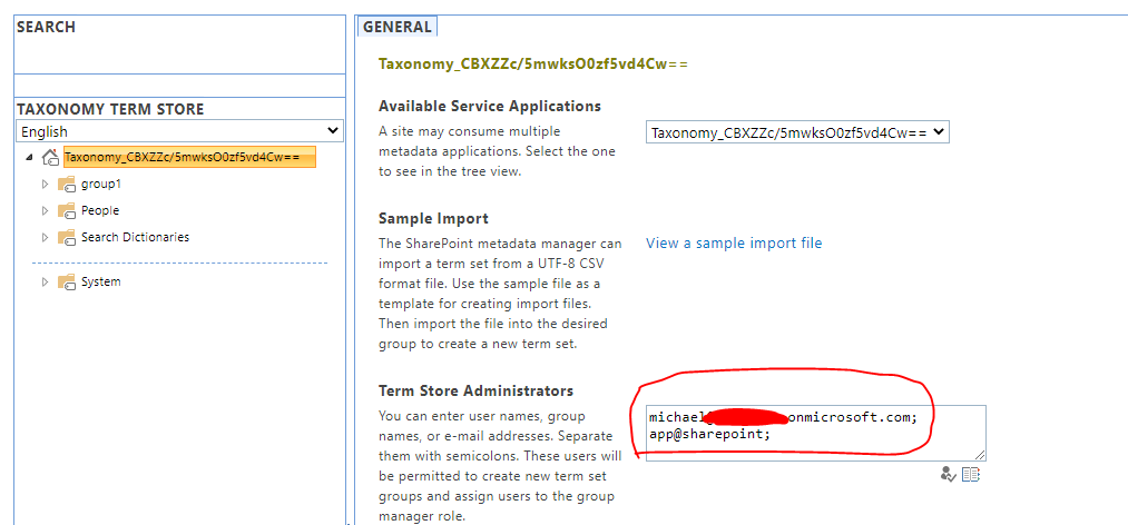 Issue deleting terms from term store - Microsoft Q&A