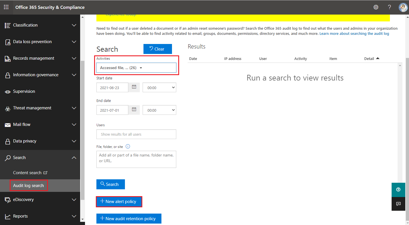 What are the approaches we can use to send audit files containing all ...