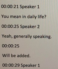 How to transcribe interview with two speakers from a single audio file ...
