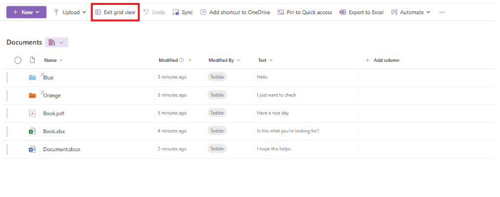 Unable to Edit Custom Columns on SharePoint Folders - Microsoft Q&A
