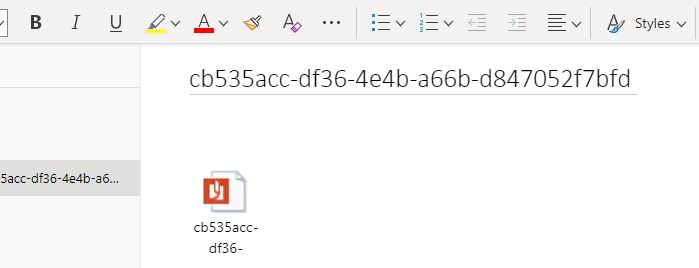 Inconsistent behavior when attempting to create a OneNote page with ...