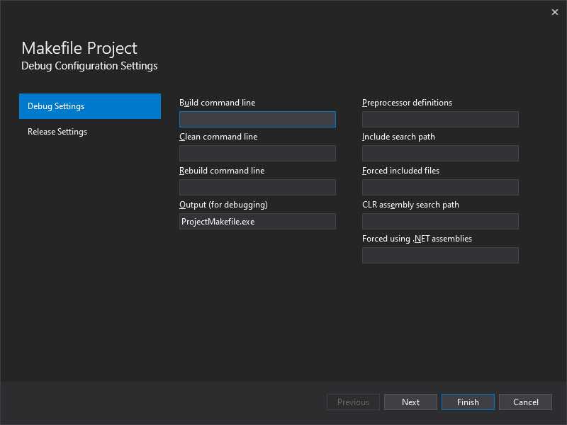 Initial Makefile Generation Microsoft Qanda