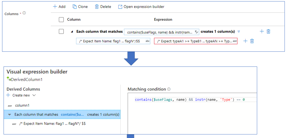 How To Create New Column With Dynamic Existing Columns With Azure Data
