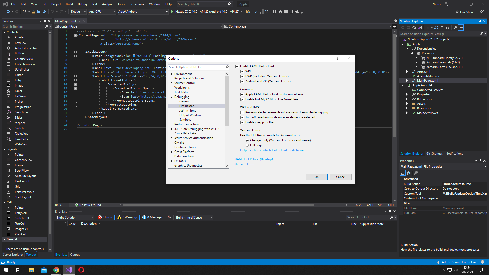 XAML Designer not showing up for Android. - Microsoft Q&A XAML Designer not showing up for Android. - Microsoft Q&A