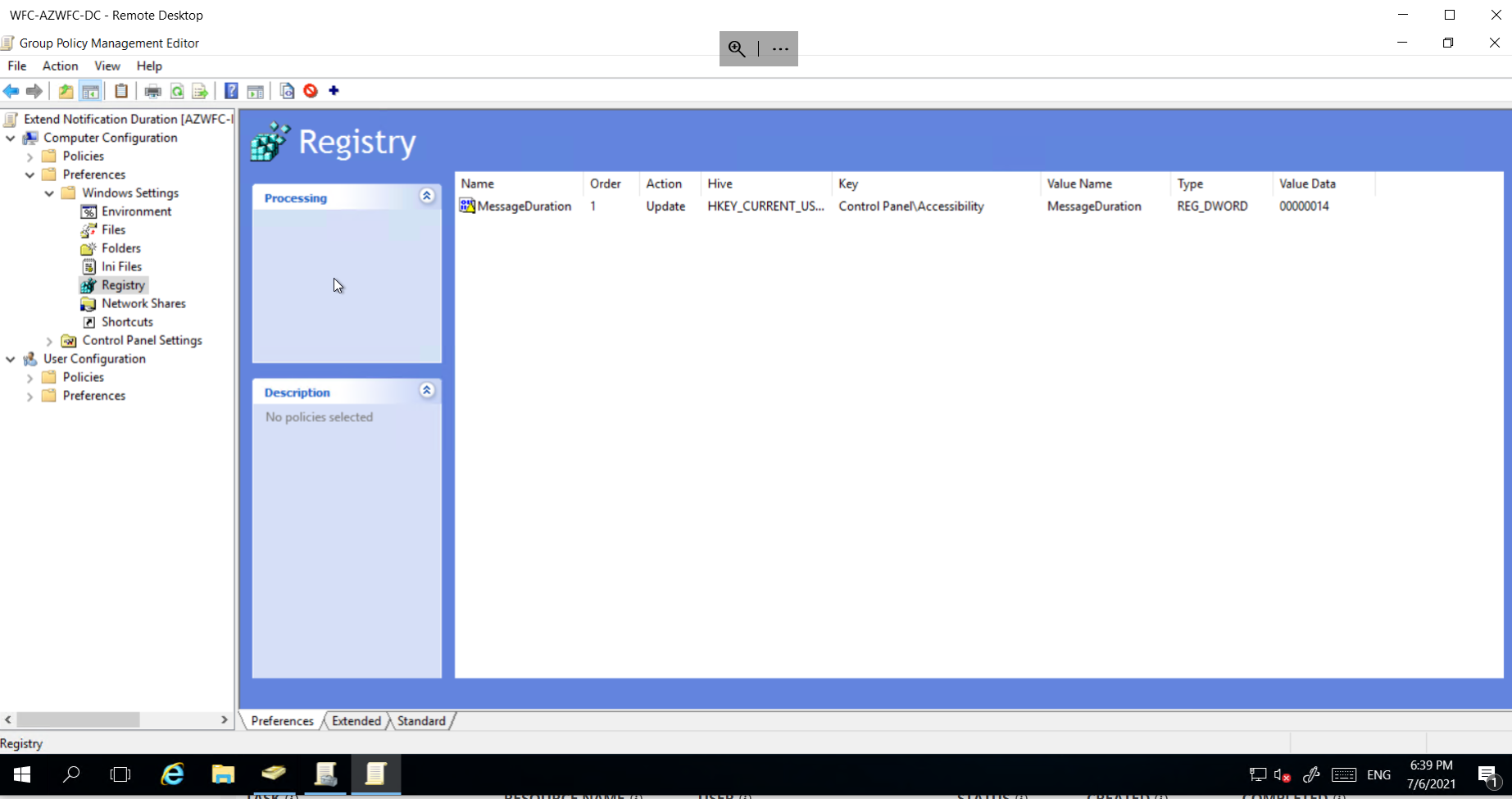 Domain password expiry notification on Windows Virtual Desktop ...