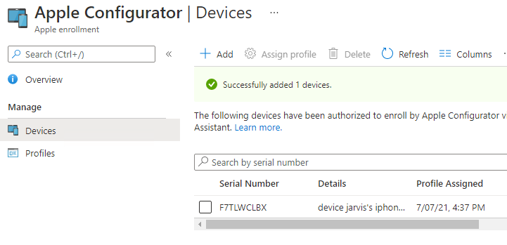 Error Adding Csv In Endpoint Under Apple Configurator Microsoft Qanda