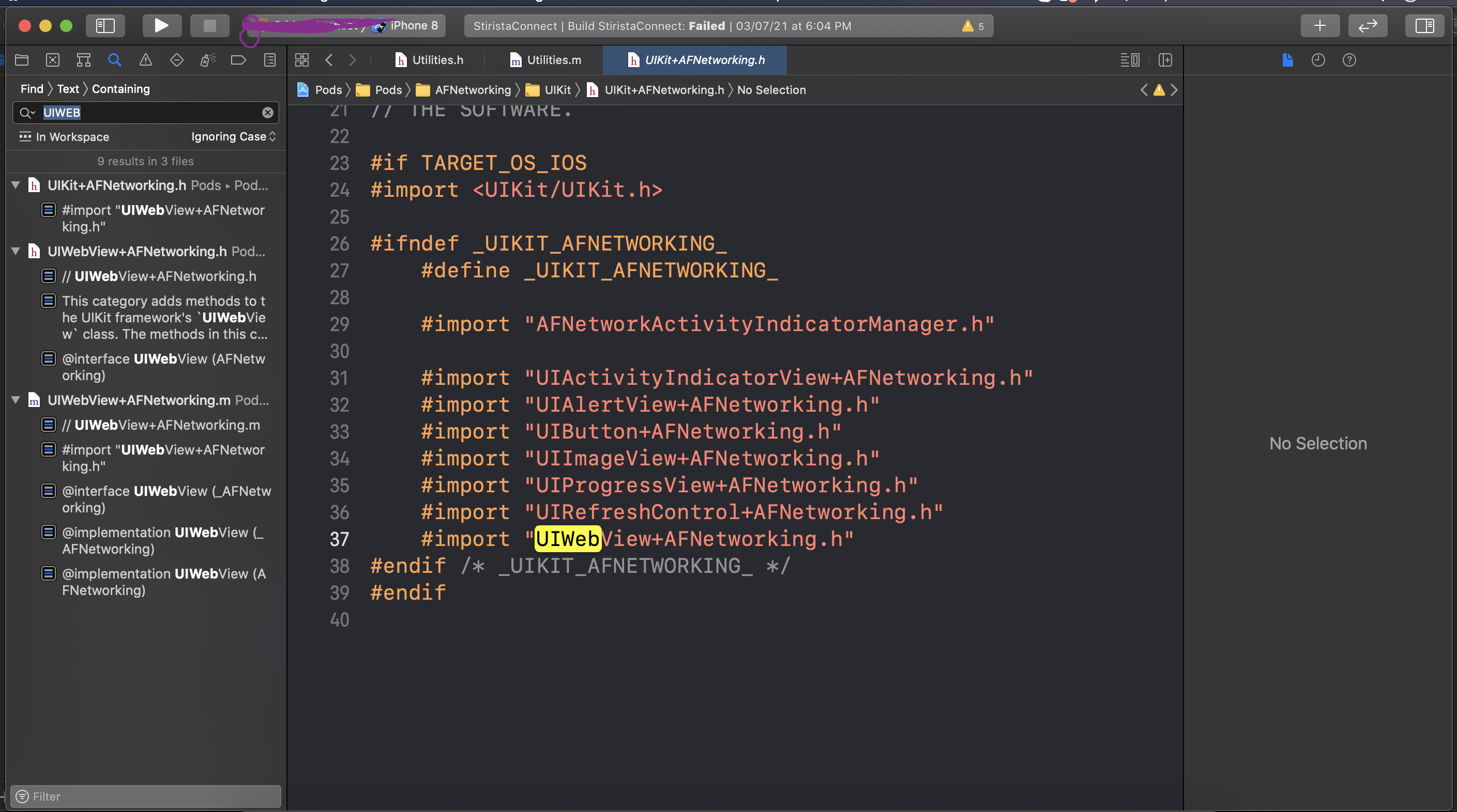 AFNetworking 4.0.0 required. New iOS Apps getting rejected due to ... AFNetworking 4.0.0 required. New iOS Apps getting rejected due to ...