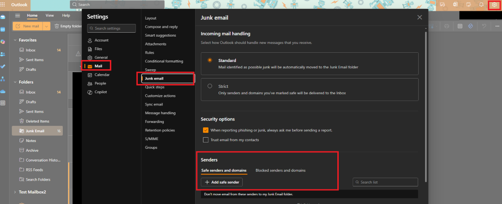 Emails not coming through. - Microsoft Q&A