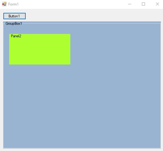 Position a panel inside Groupbox - Microsoft Q&A