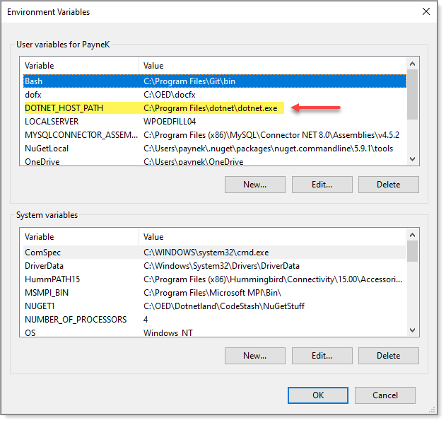 Locate The Dotnet Executable Microsoft Qanda