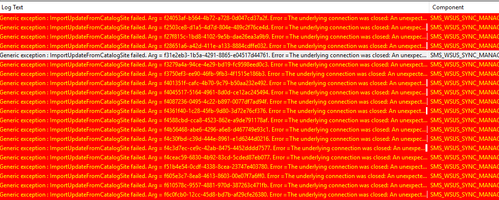 Error The Underlying Connection Was Closed An Unexpected Error Occurred On A Send In