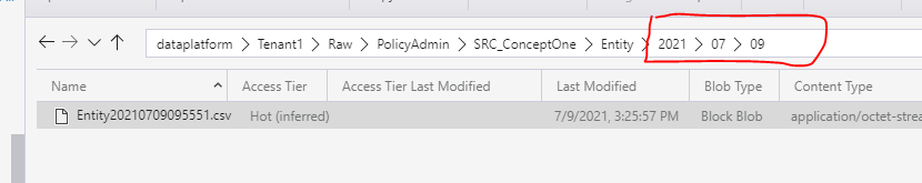 How To Read Data Partitioned Files From Adls Using Adf Mapping Data 6789