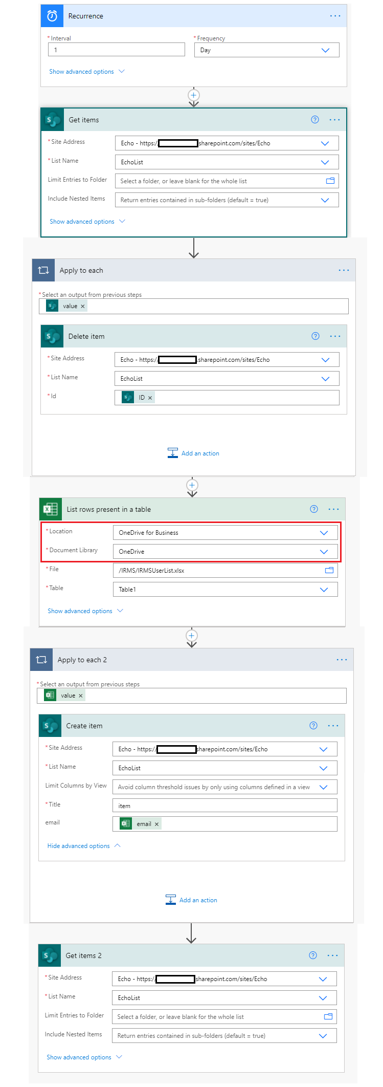 Flowpower Automate Issues Populating A Sharepoint List With Blank Item 7411